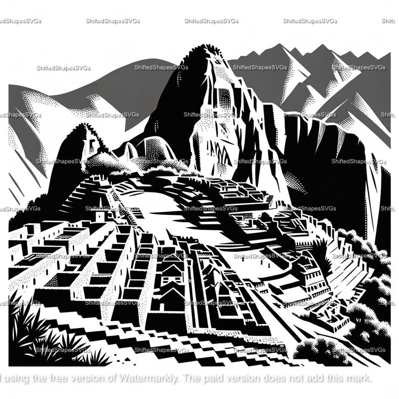 Machu Picchu SVG Bundle - Etsy