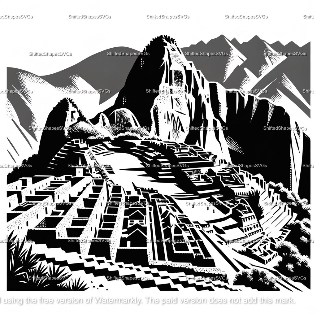 Machu Picchu SVG Bundle - Etsy