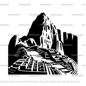 Machu Picchu SVG Bundle - Etsy