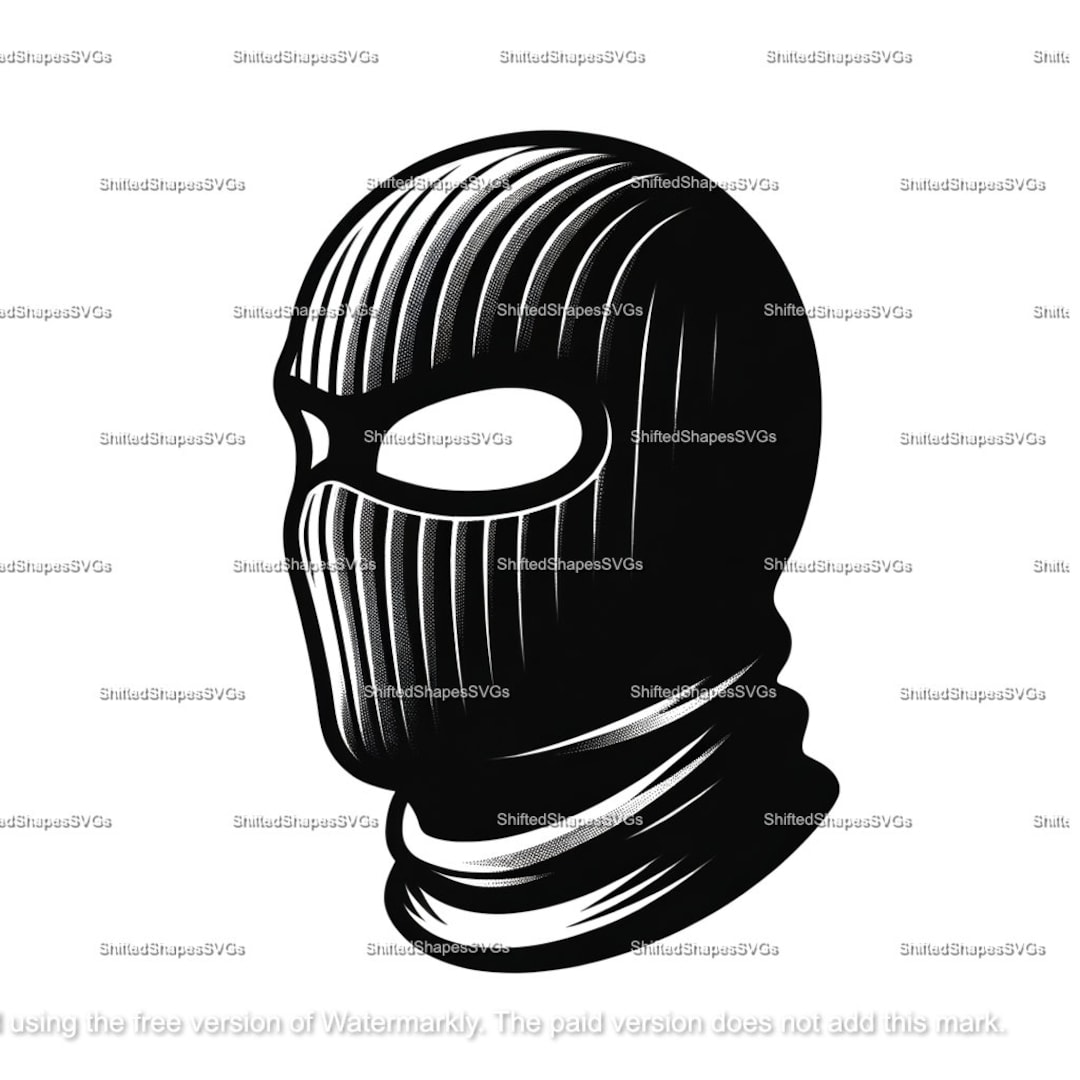 Balaclava SVG Bundle - Etsy