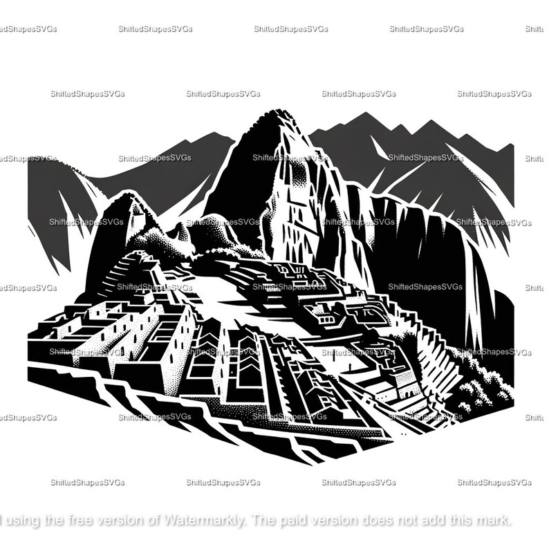 Machu Picchu SVG Bundle - Etsy