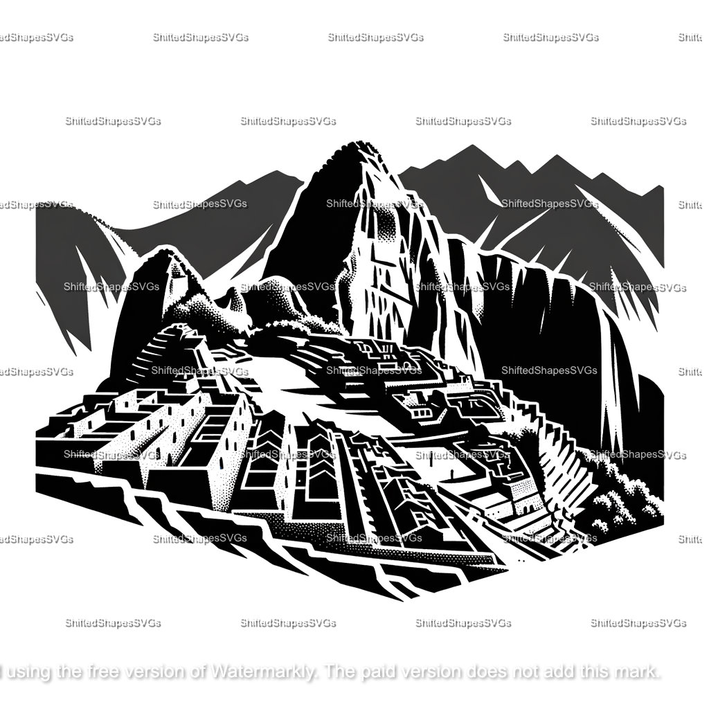 Machu Picchu SVG Bundle - Etsy