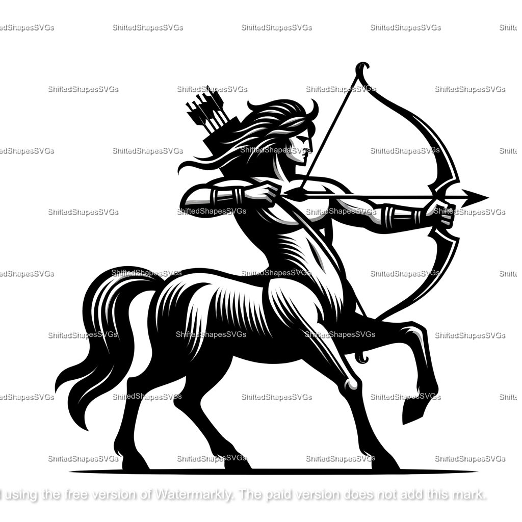 Centaur Archer SVG Bundle - Etsy