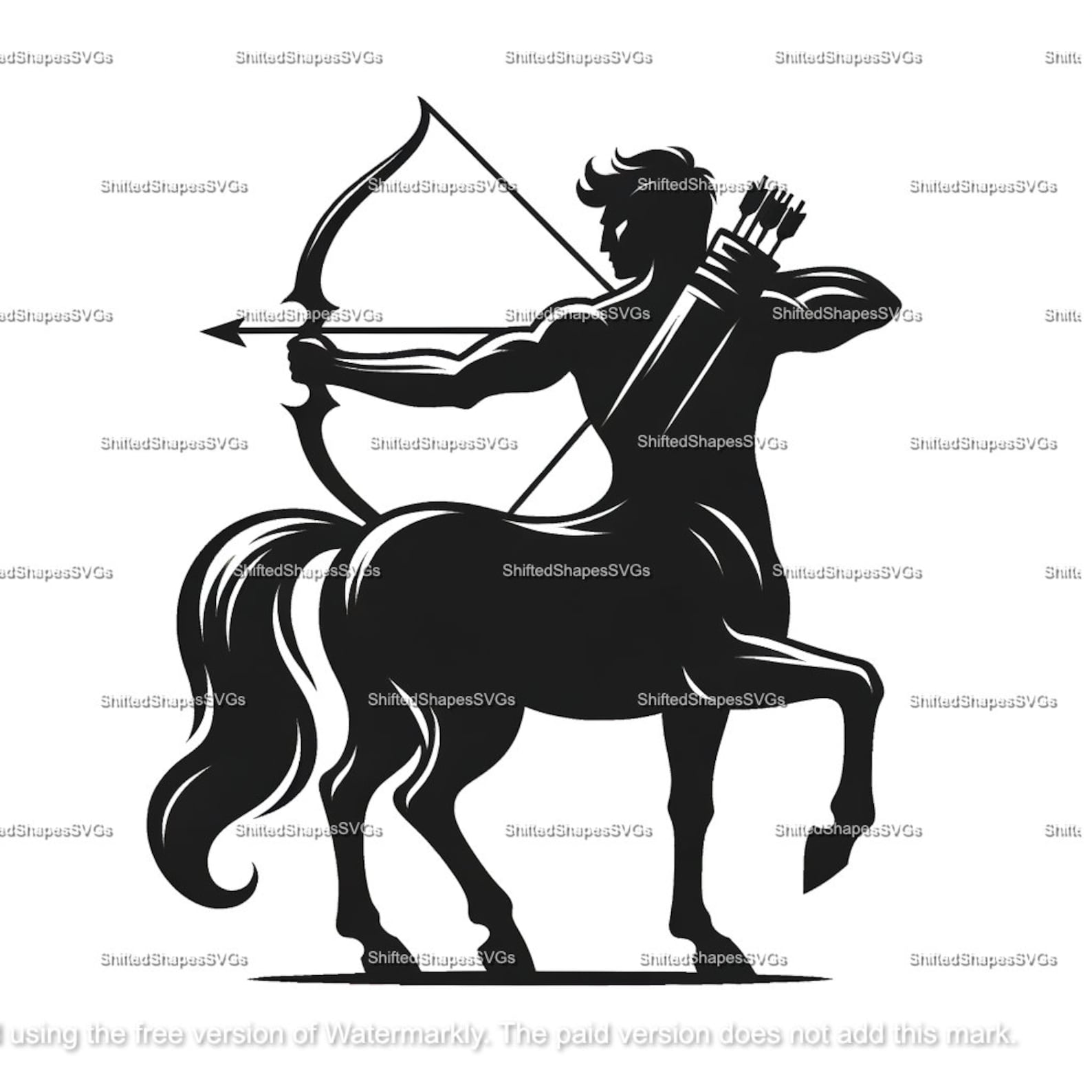 Centaur Archer SVG Bundle - Etsy
