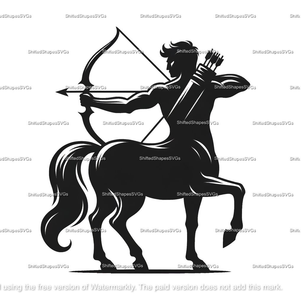 Centaur Archer SVG Bundle - Etsy