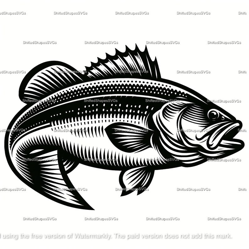 Largemouth Bass Svg Bundle Etsy
