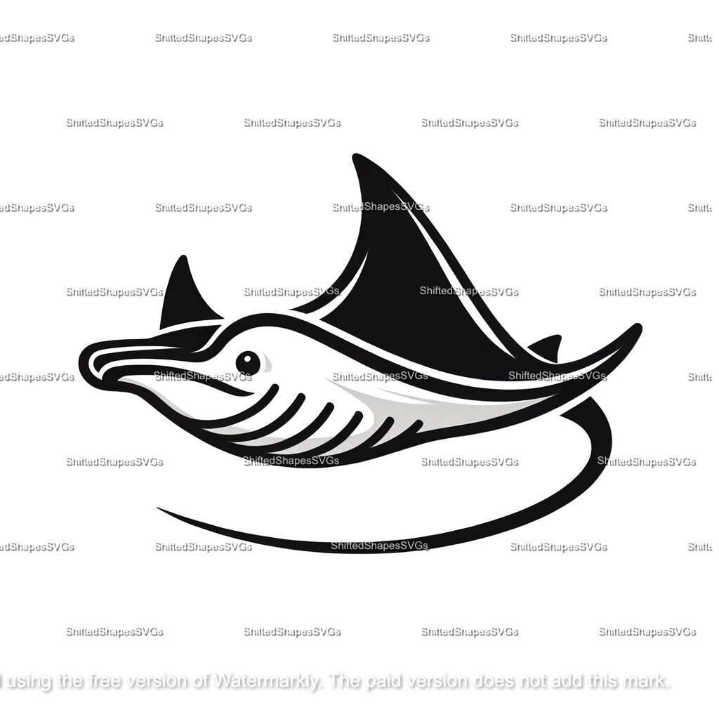 Manta Ray SVG Bundle - Etsy