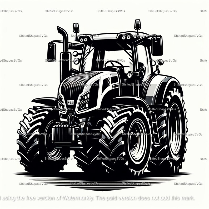 Fendt 718 Vario Tractor SVG Bundle - Etsy