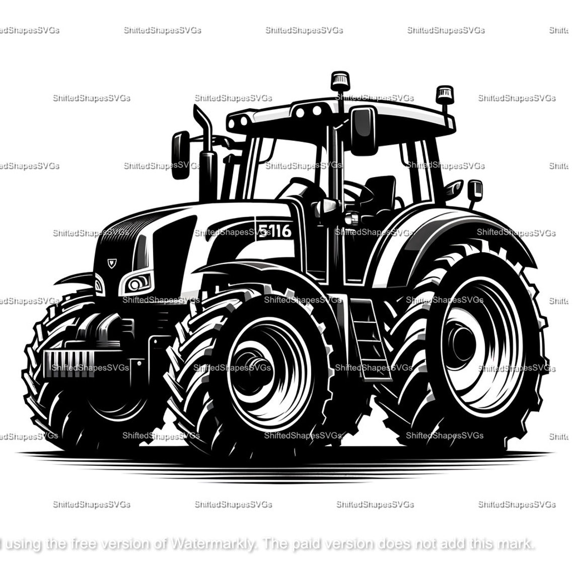 Fendt 516 Vario Tractor SVG Bundle - Etsy