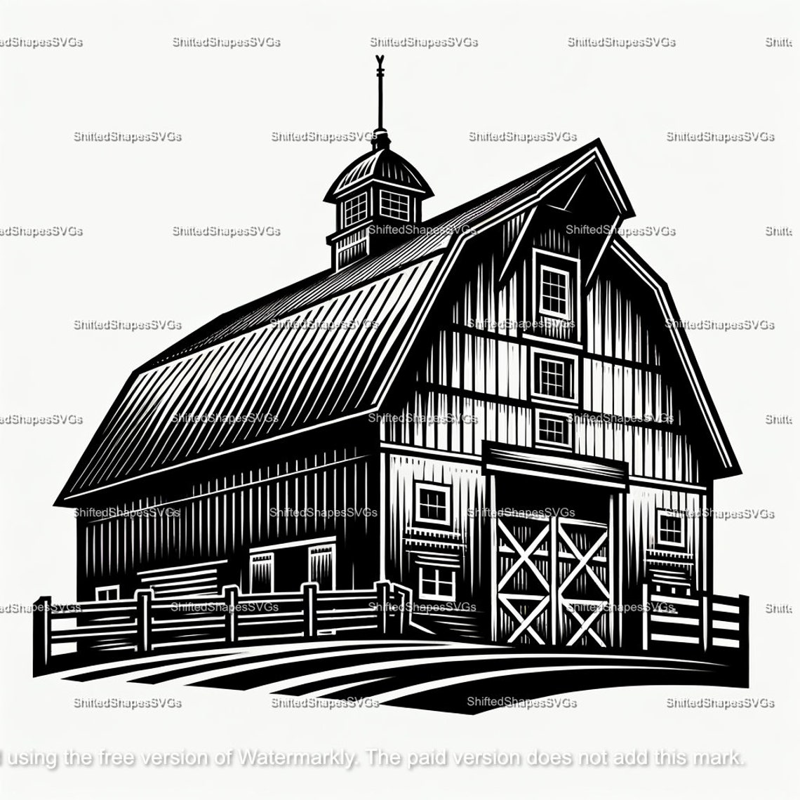 Farm Barn SVG Bundle - Etsy