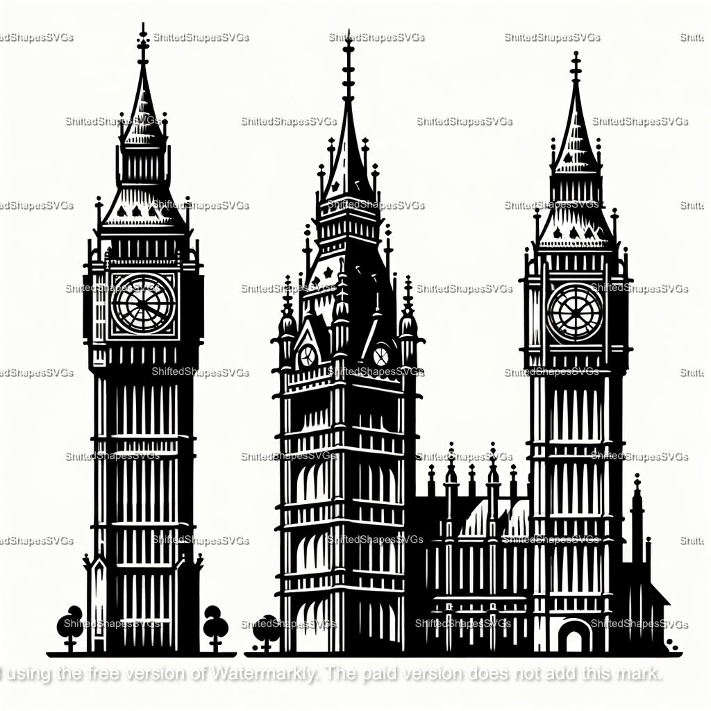 Big Ben SVG Bundle - Etsy