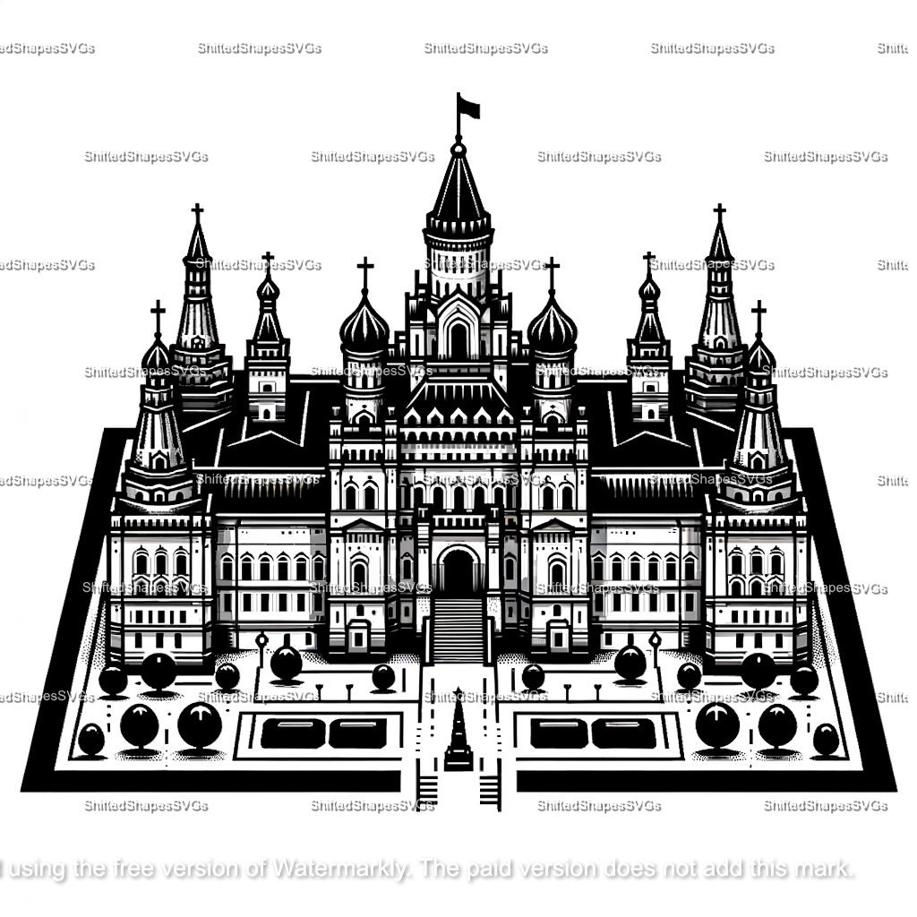 Kremlin SVG Bundle - Etsy
