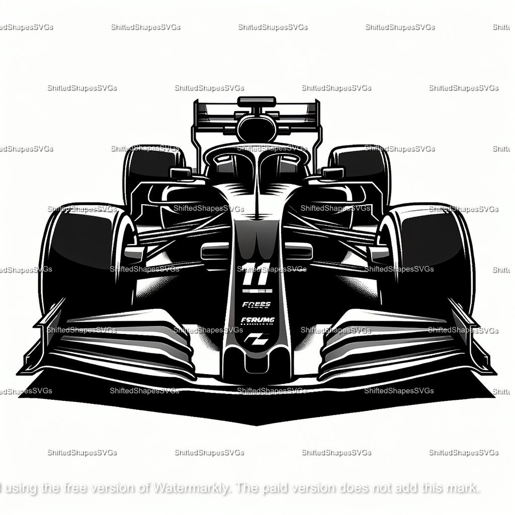 Formula 1 Car SVG Bundle - Etsy