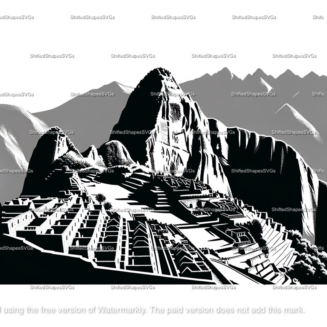 Machu Picchu SVG Bundle - Etsy
