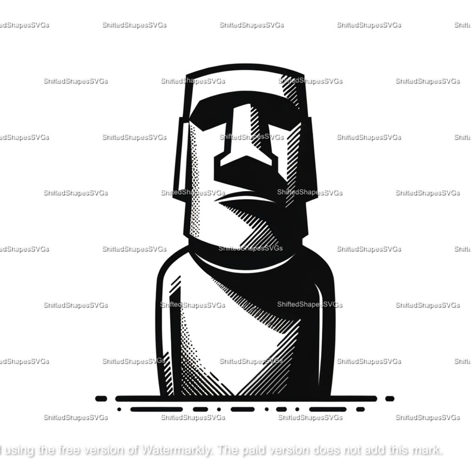 Easter Island Head SVG Bundle - Etsy