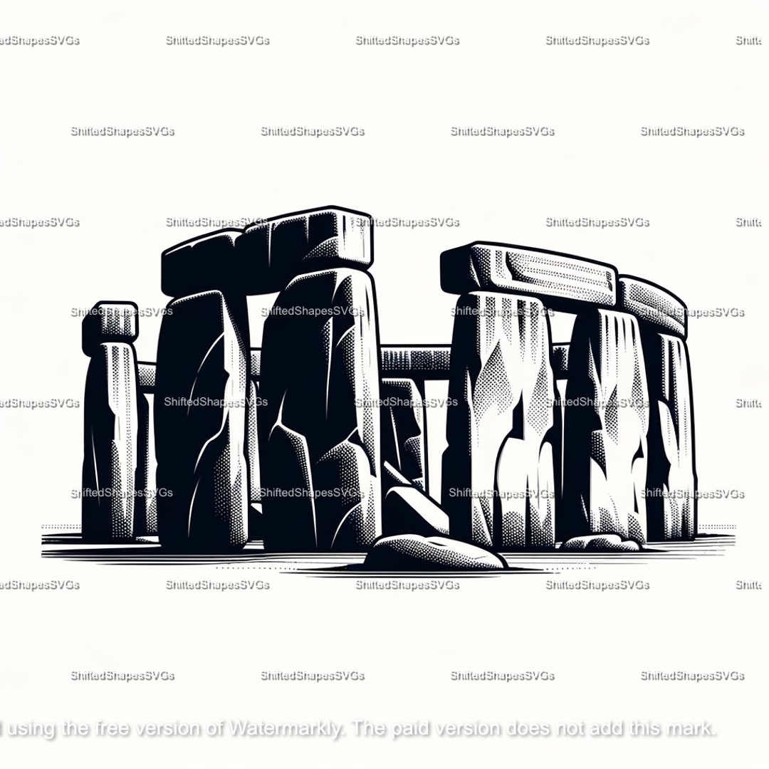 Stonehenge SVG Bundle - Etsy