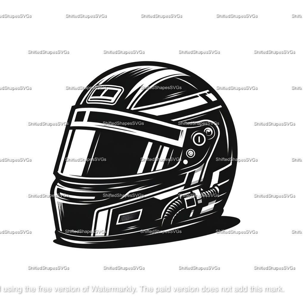 NASCAR Helmet SVG Bundle - Etsy