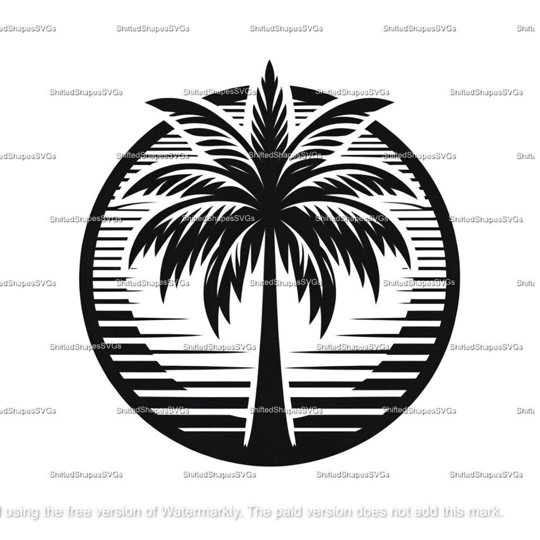 Palm Tree SVG Bundle - Etsy