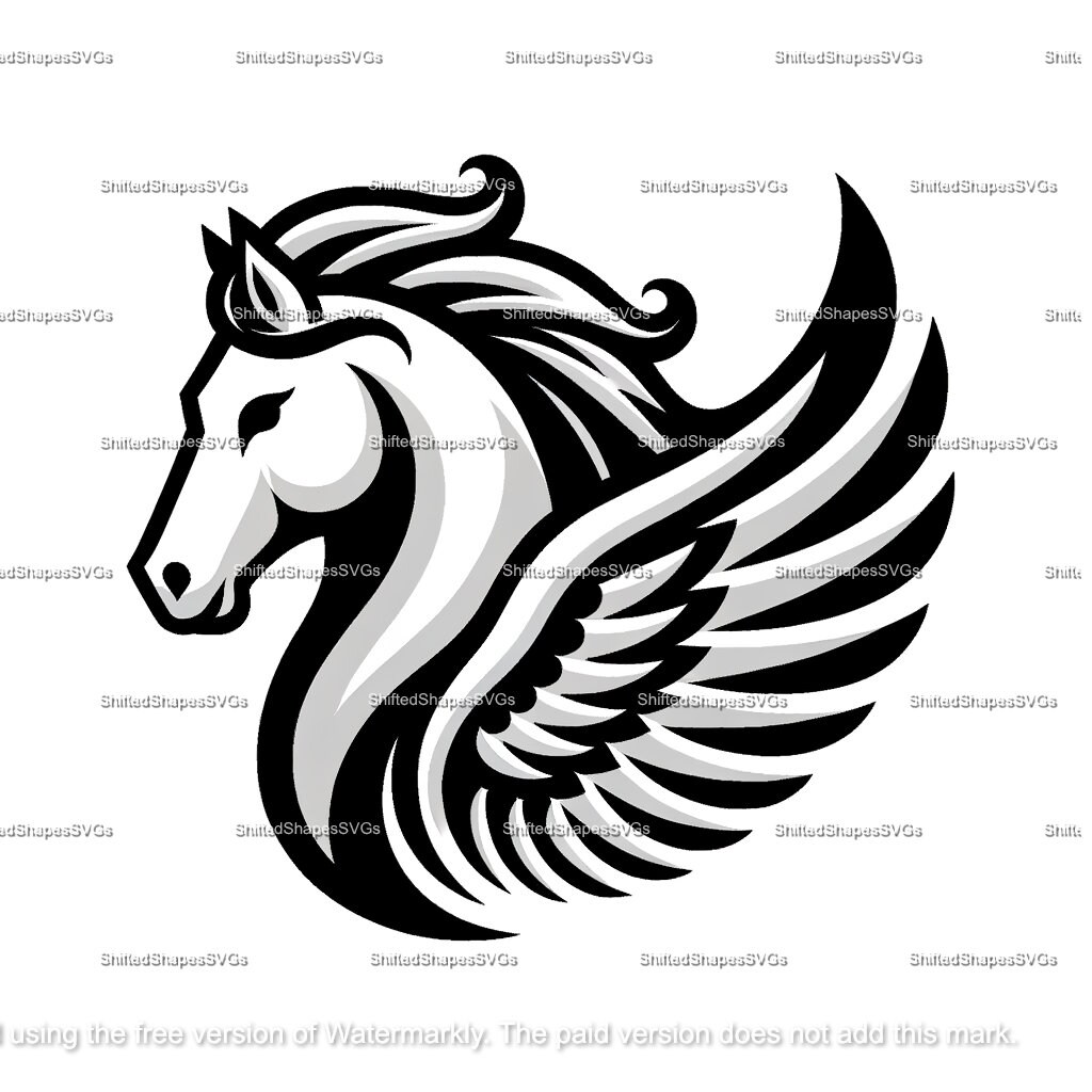 Pegasus Svg Bundle Etsy