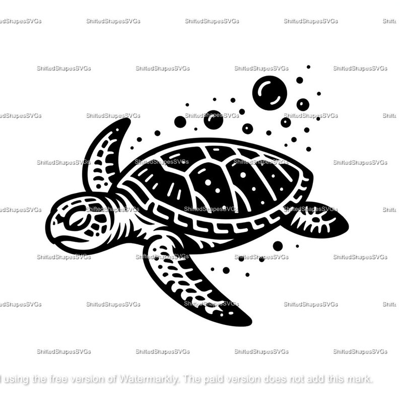Sea Turtle SVG Bundle - Etsy