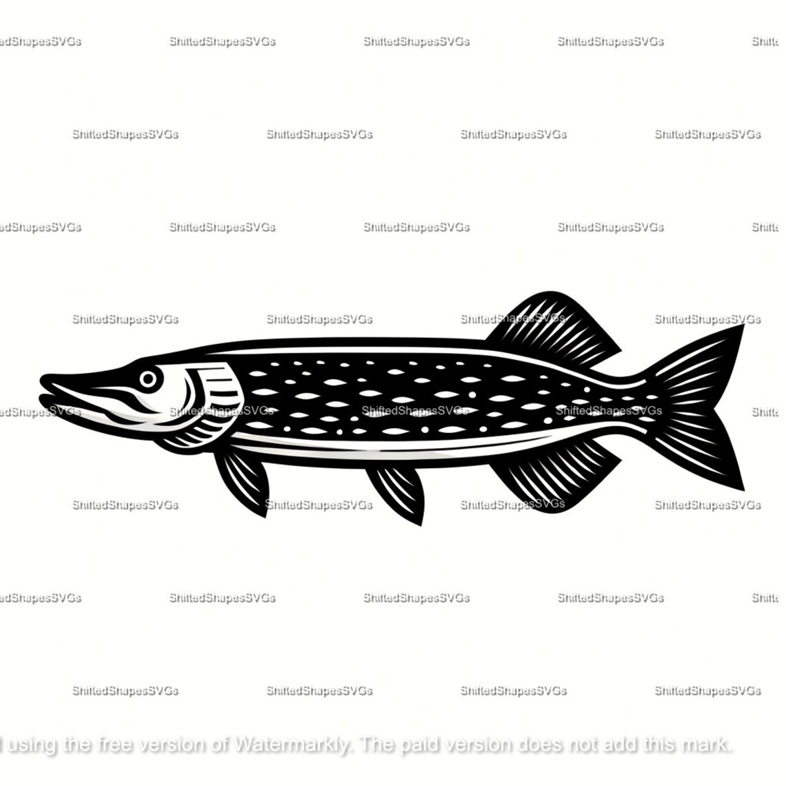 Northern Pike SVG Bundle - Etsy