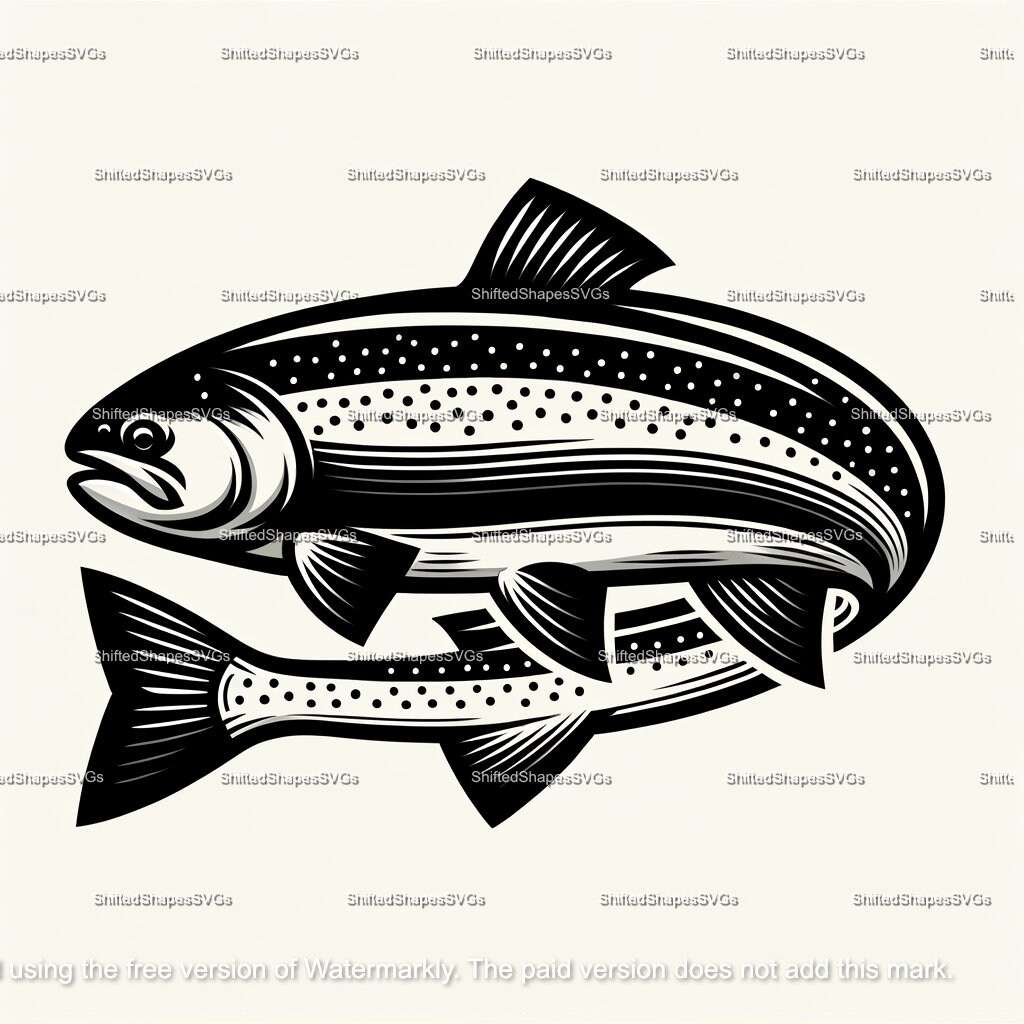 Trout SVG Bundle - Etsy