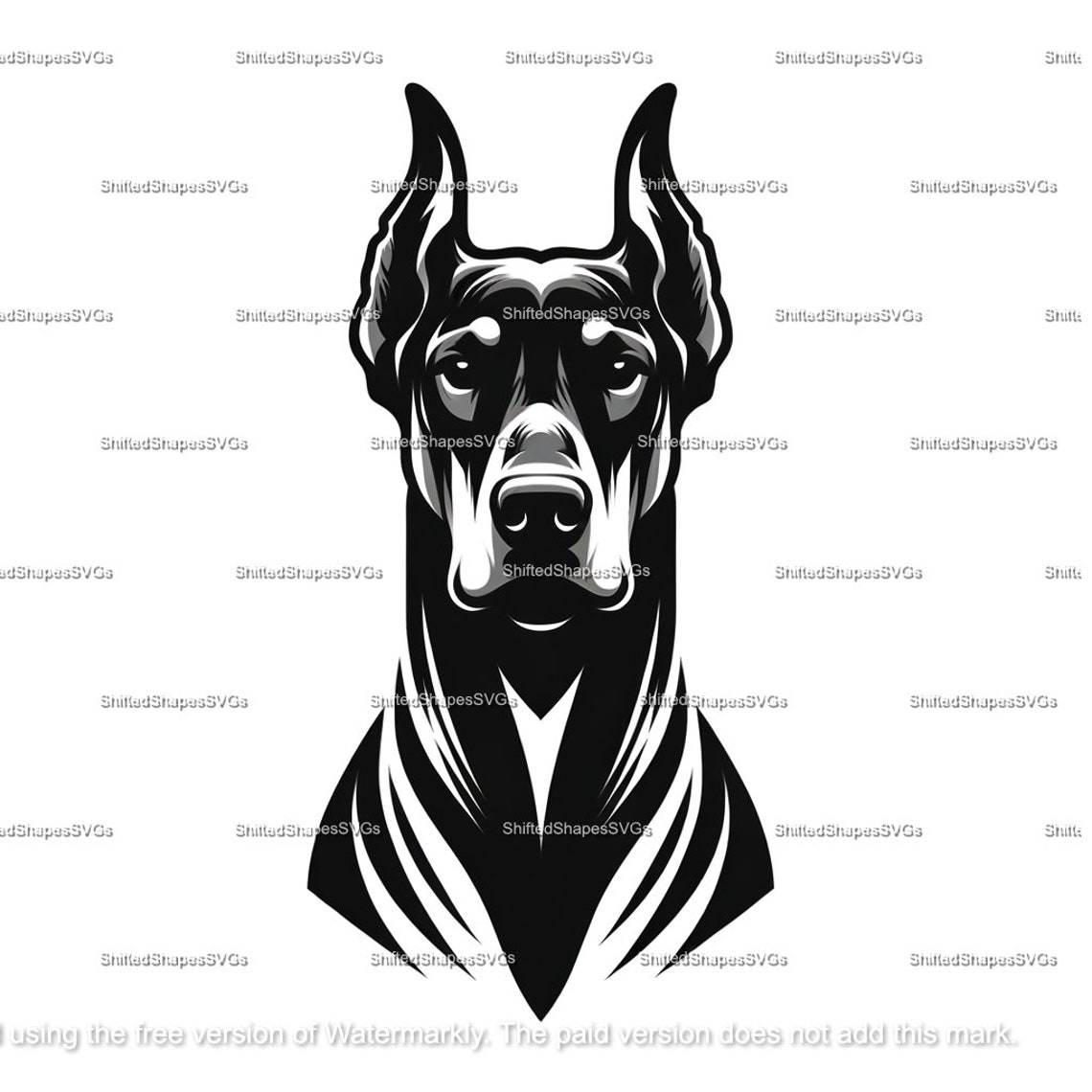Doberman SVG Bundle - Etsy