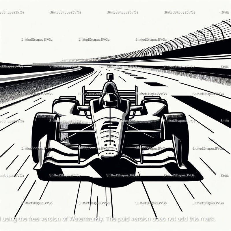 Indy Car Clip Art - Etsy