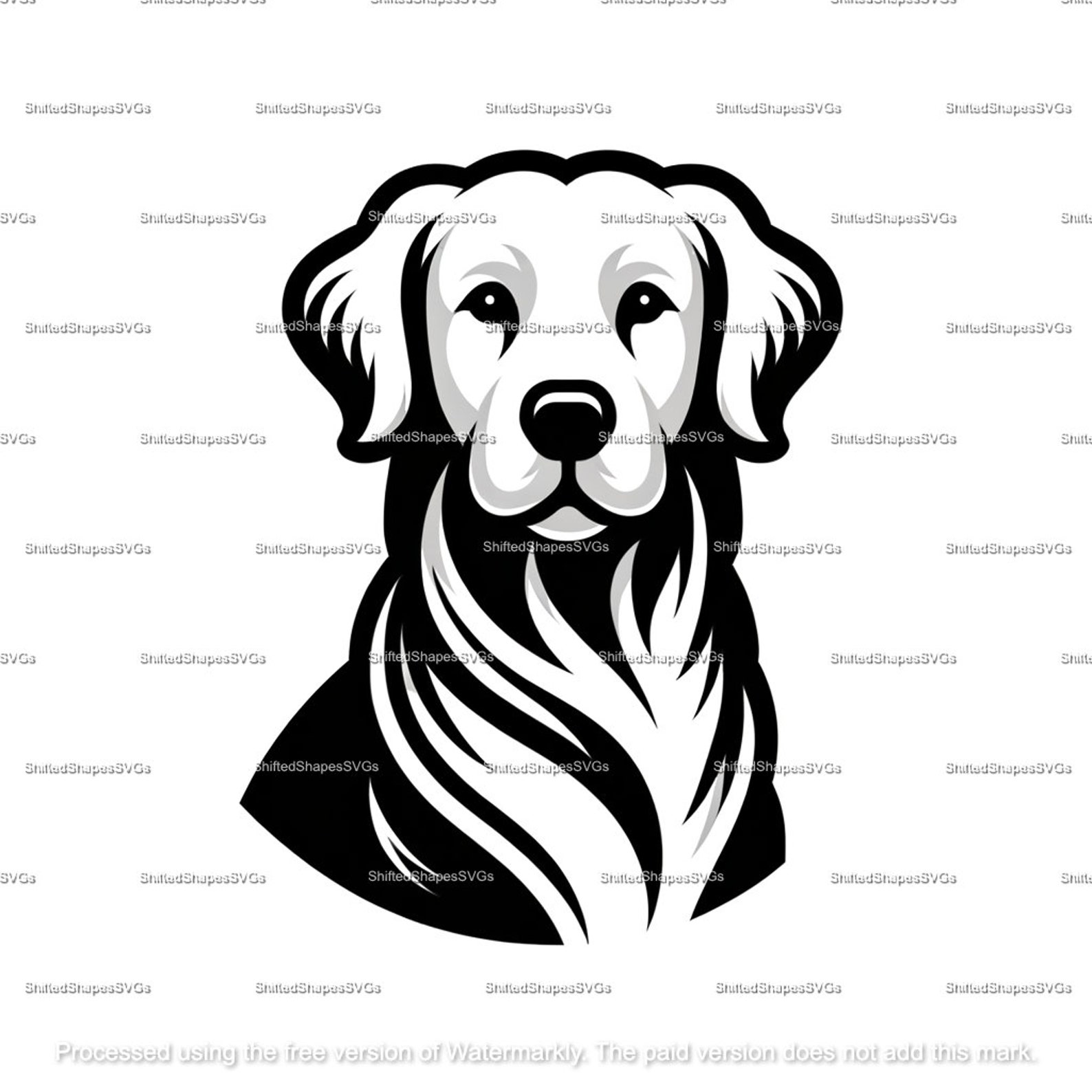 Golden Retriever SVG Pack - Etsy