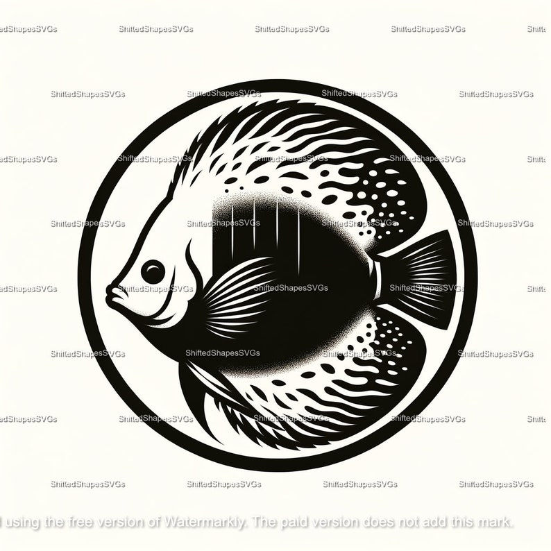 Discus Fish SVG Bundle - Etsy