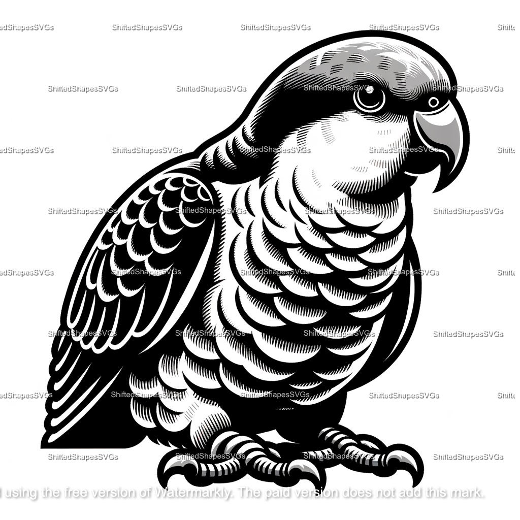 Quaker Parrot SVG Bundle - Etsy