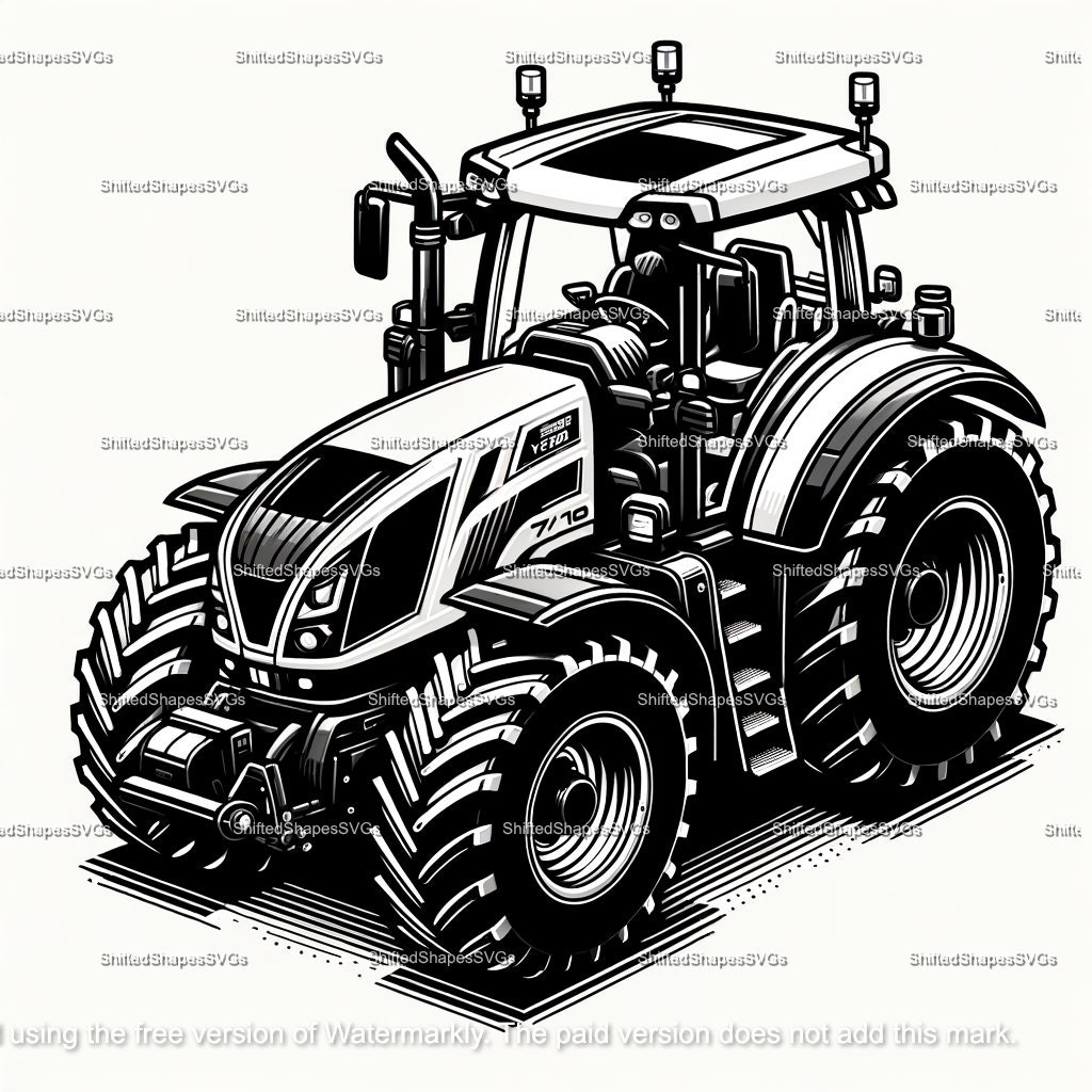 Fendt 718 Vario Tractor SVG Bundle - Etsy