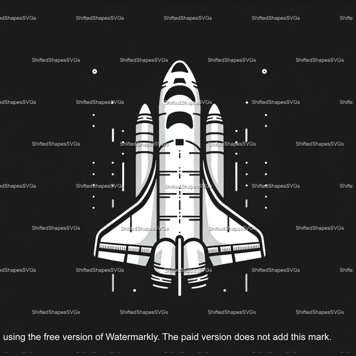 Space Shuttle SVG Bundle - Etsy
