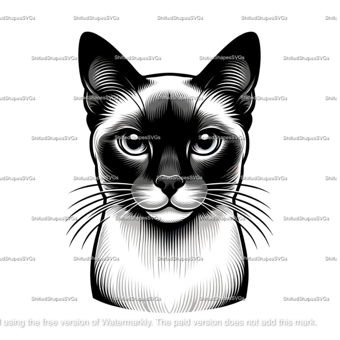 Siamese Cat SVG Bundle - Etsy