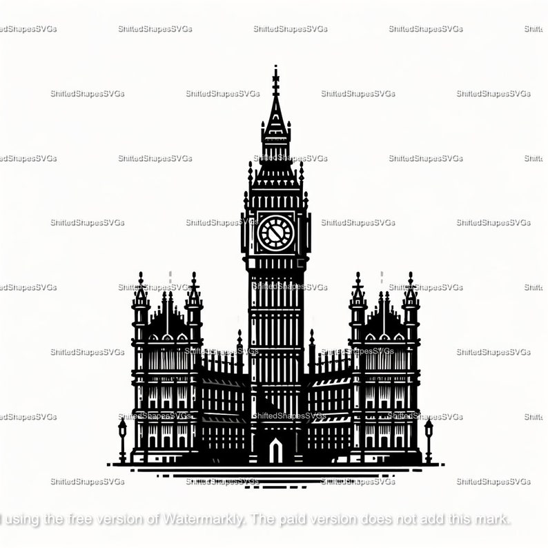 Big Ben SVG Bundle - Etsy