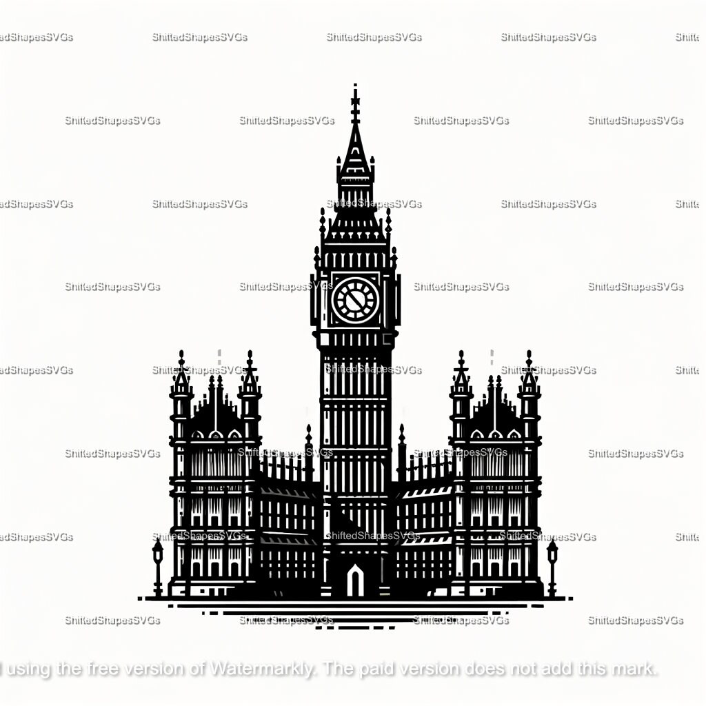 Big Ben SVG Bundle - Etsy