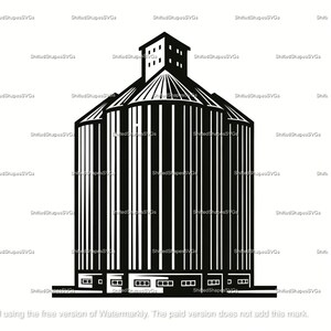 Grain Silo SVG Bundle - Etsy