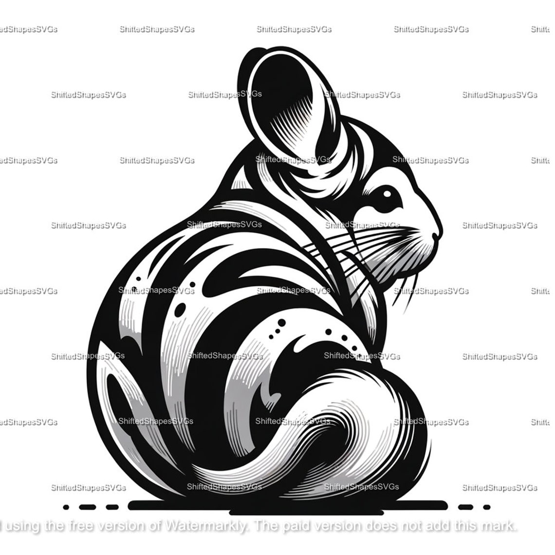 Chinchilla SVG Bundle - Etsy