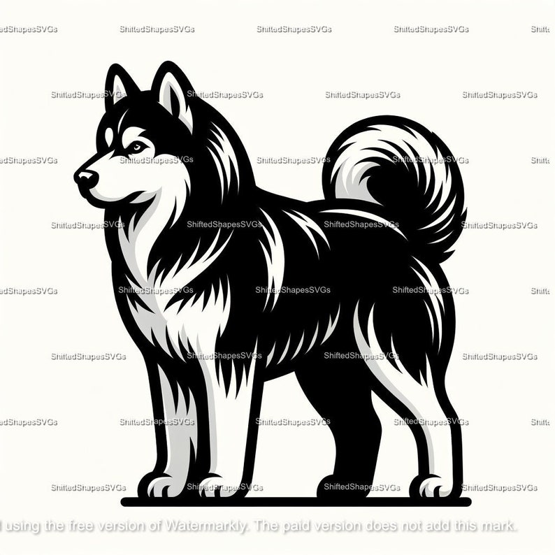 Siberian Husky SVG Bundle - Etsy