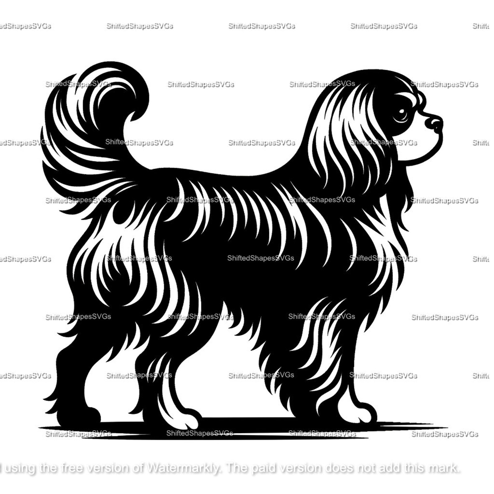 Cavalier King Charles Spaniel SVG Bundle - Etsy