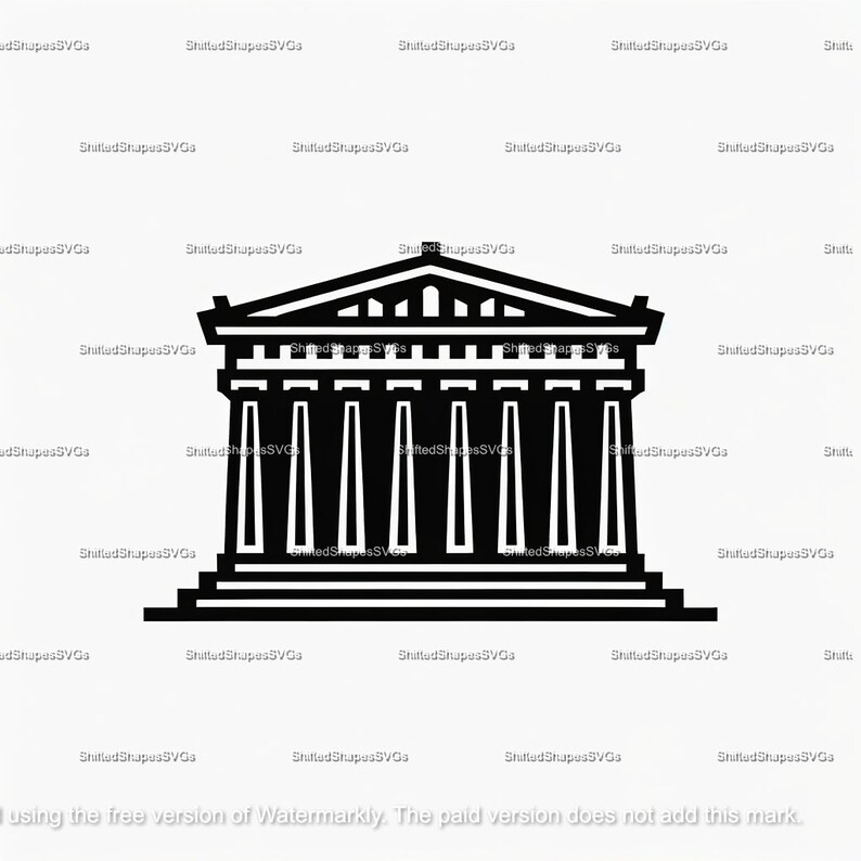 Parthenon SVG Bundle - Etsy
