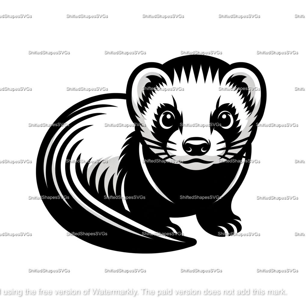 Ferret SVG Bundle - Etsy