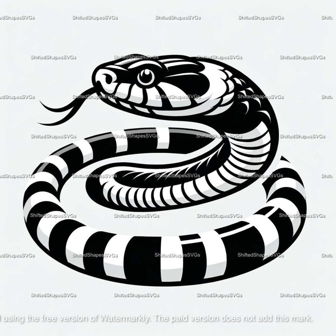 King Snake SVG Bundle - Etsy
