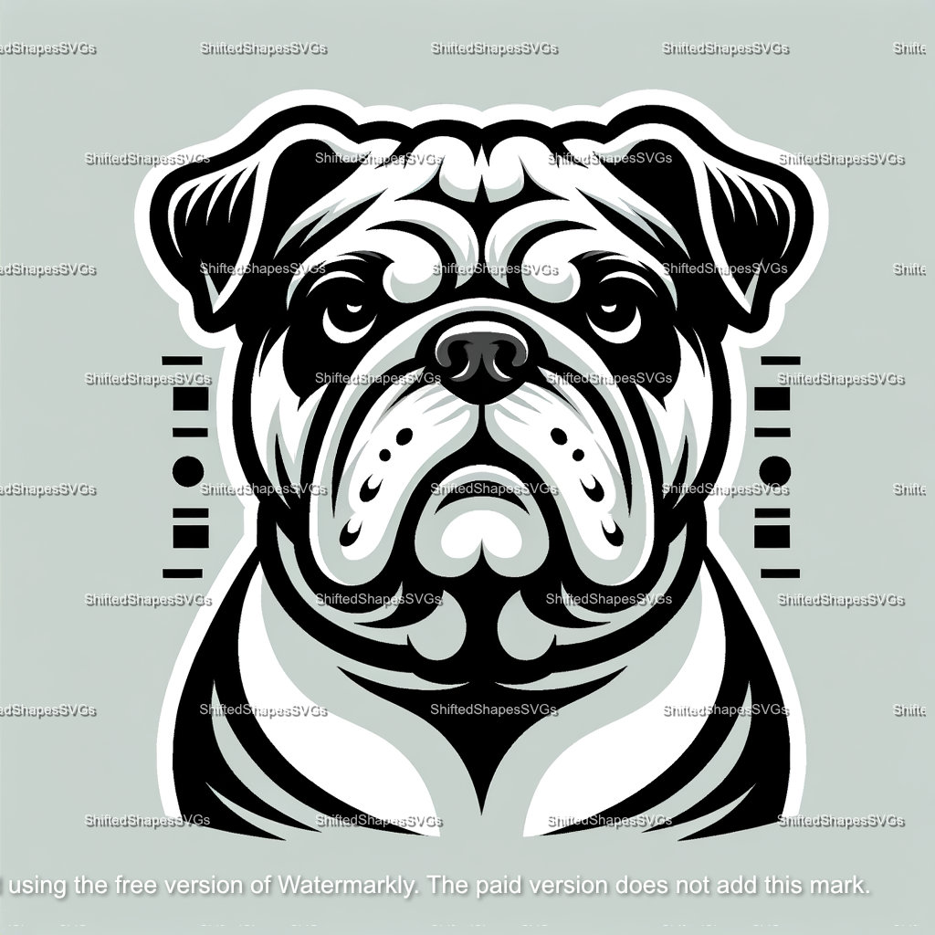 Bulldog SVG Bundle - Etsy