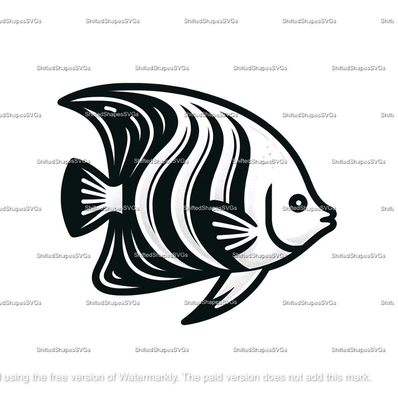 Angelfish SVG Bundle - Etsy