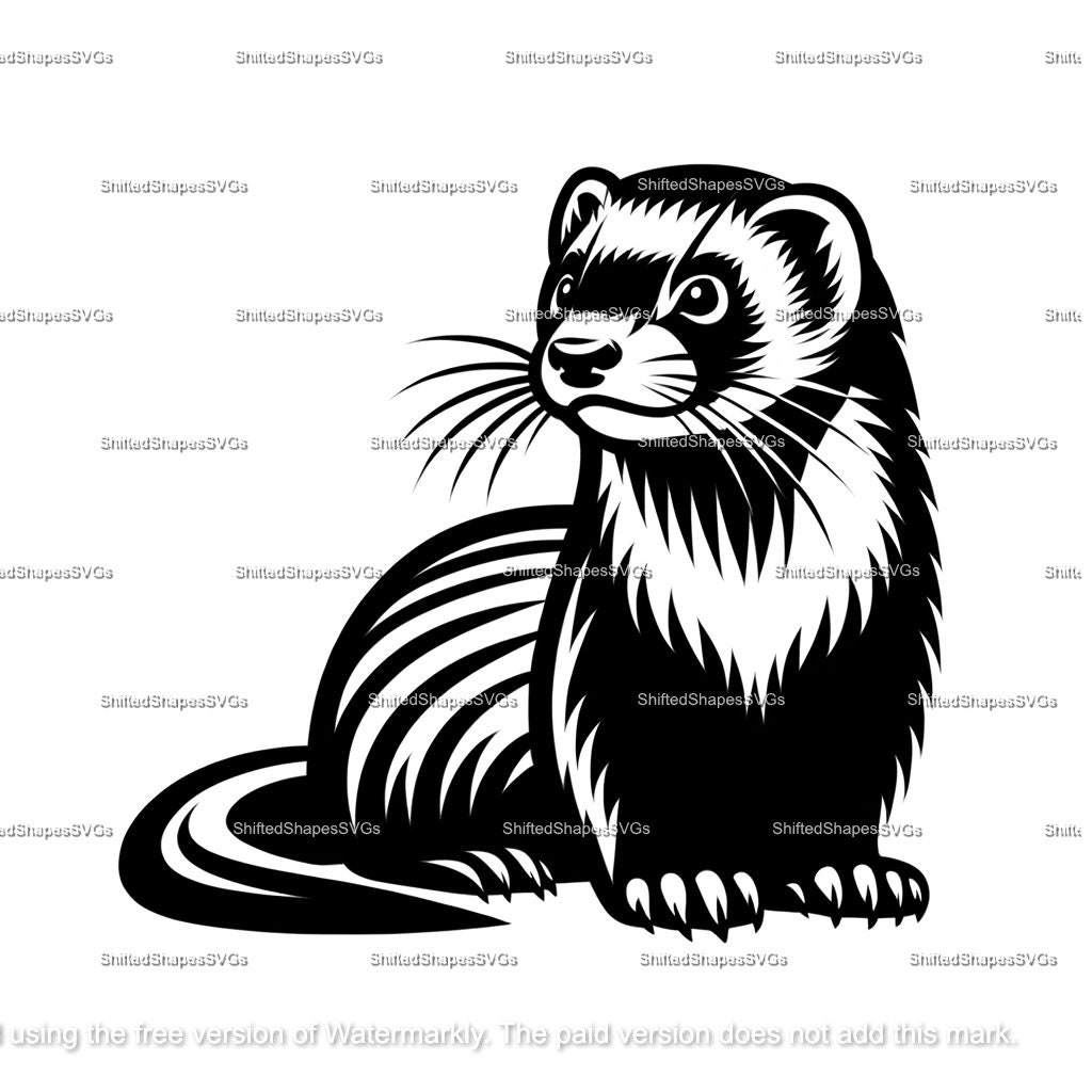 Ferret SVG Bundle - Etsy