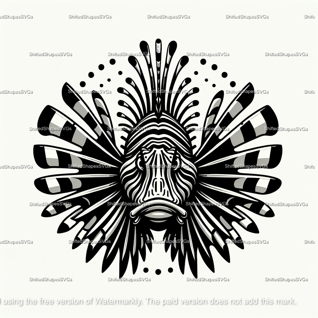 Lionfish SVG Bundle - Etsy