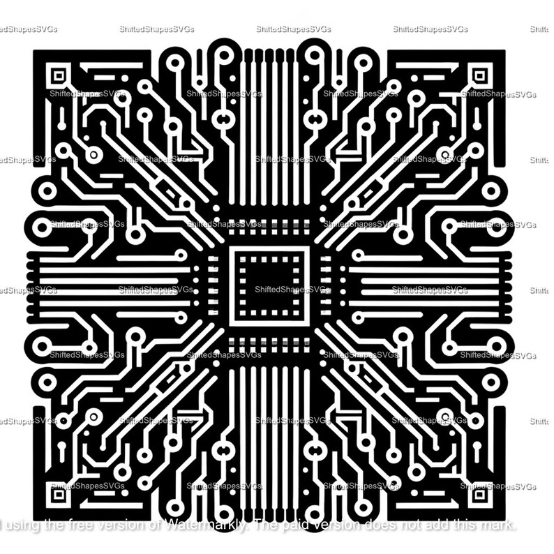 Tech Lover's Dream: Circuit Board Pattern SVG Bundle - Etsy