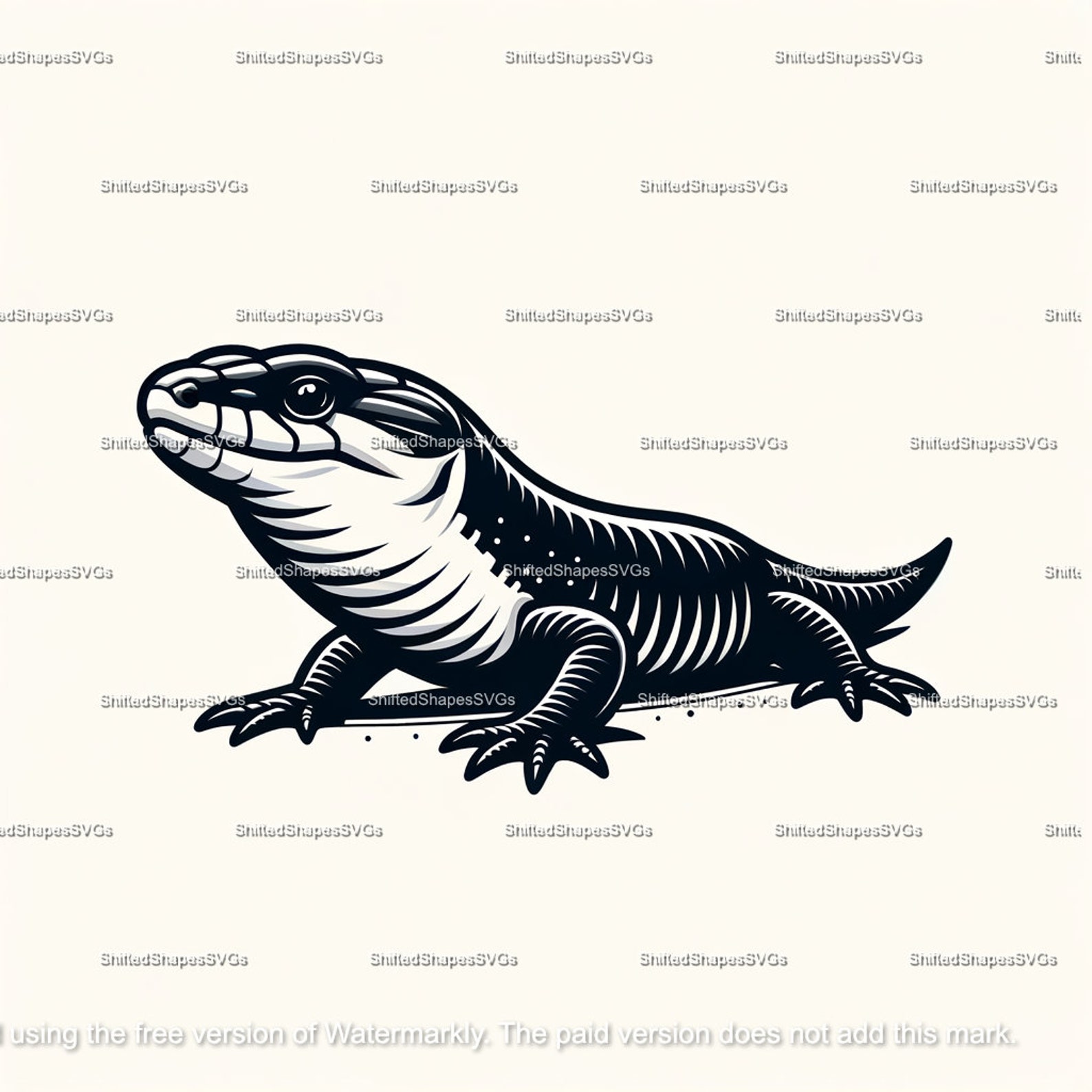 Blue-tongued Skink SVG Bundle - Etsy