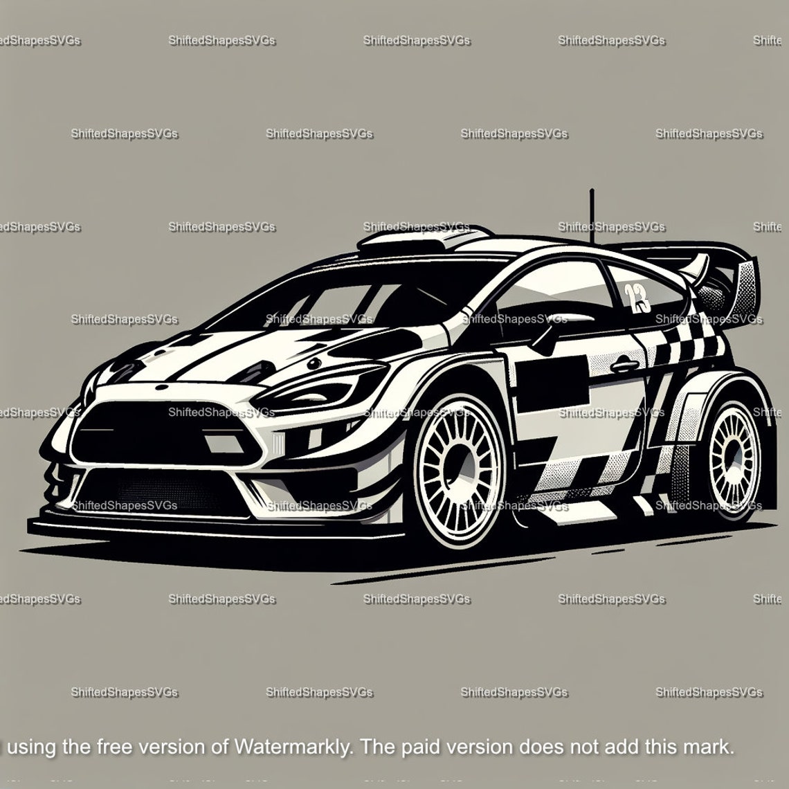 Rally Car SVG Bundle - Etsy